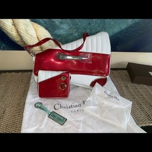 Dior | Bags | Christian Dior Vintage Car Purse Wallet And Chain | Poshmark